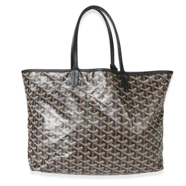 Goyard Goyardine Canvas Saint Louis Pm Tote - Black