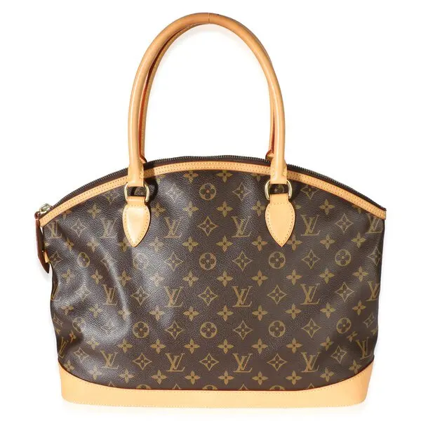 LOUIS VUITTON Monogram Canvas Lockit Horizontal - Brown