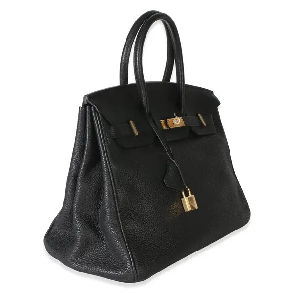 Hermès Togo Birkin Ghw - Black