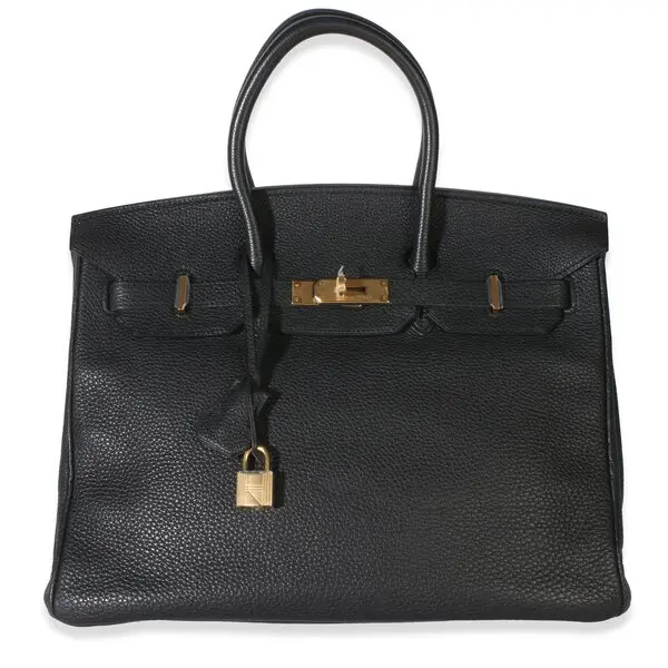 Hermès Togo Birkin Ghw - Black