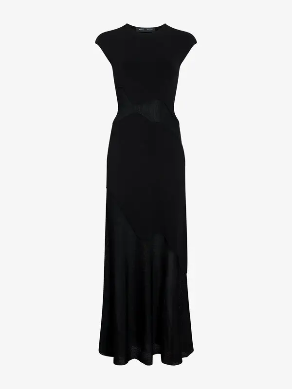Proenza Schouler Maissa Dress In Compact Stretch Viscose