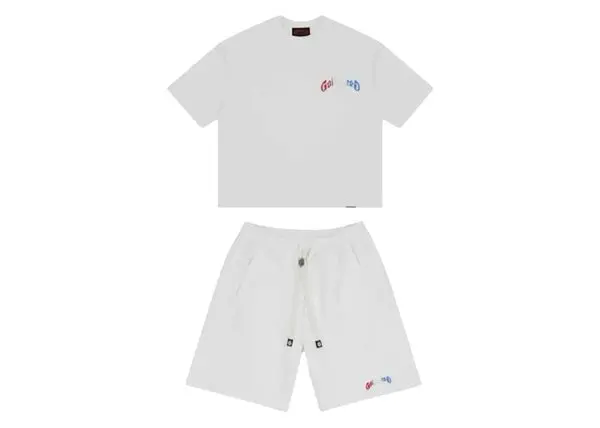 GODSPEED Vital Necessitee 4th Shorts Set - White