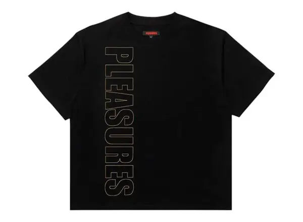PLEASURES Outline Heavyweight T-shirt