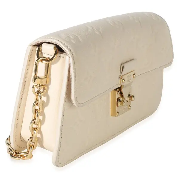 LOUIS VUITTON Wallet On Chain - Beige