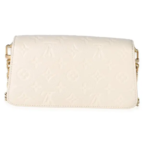 LOUIS VUITTON Wallet On Chain - Beige