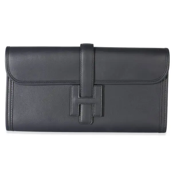 Hermès Evercolor Jige Elan - Blue