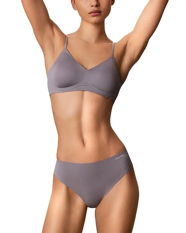 Calvin Klein Gel Wire Bralette - Quicksilver