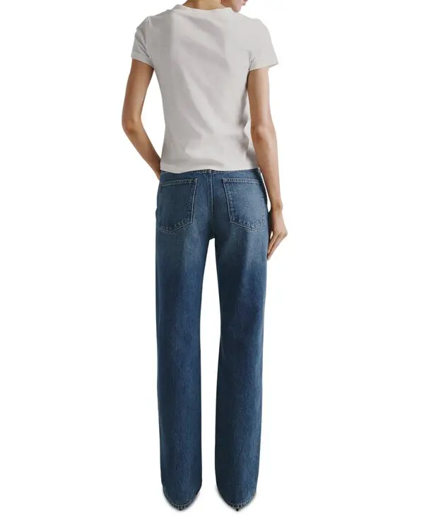 DL1961 Shrunken Cotton Stretch Tee
