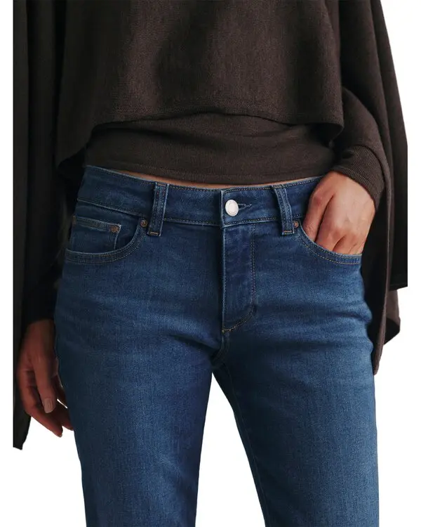 DL1961 Milano Instasculpt Low Rise Slim Bootcut Jeans