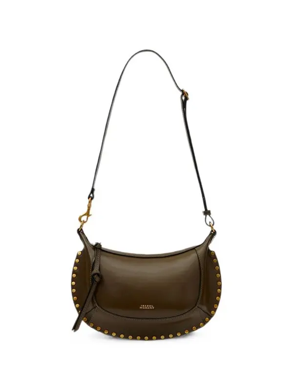 Isabel Marant Étoile Oskan Moon Leather Shoulder Bag
