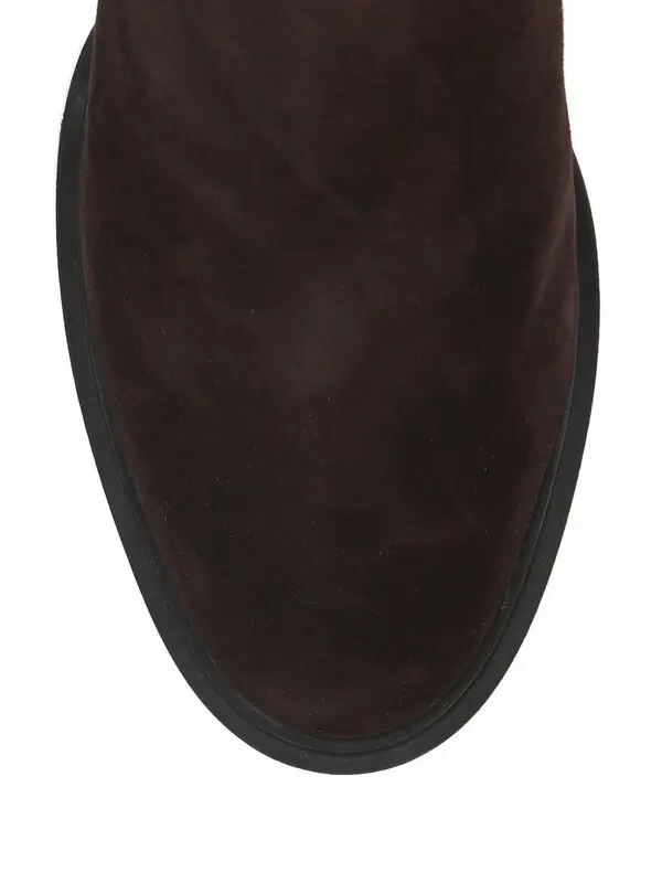 GIANVITO ROSSI Barry Suede Leather Boots