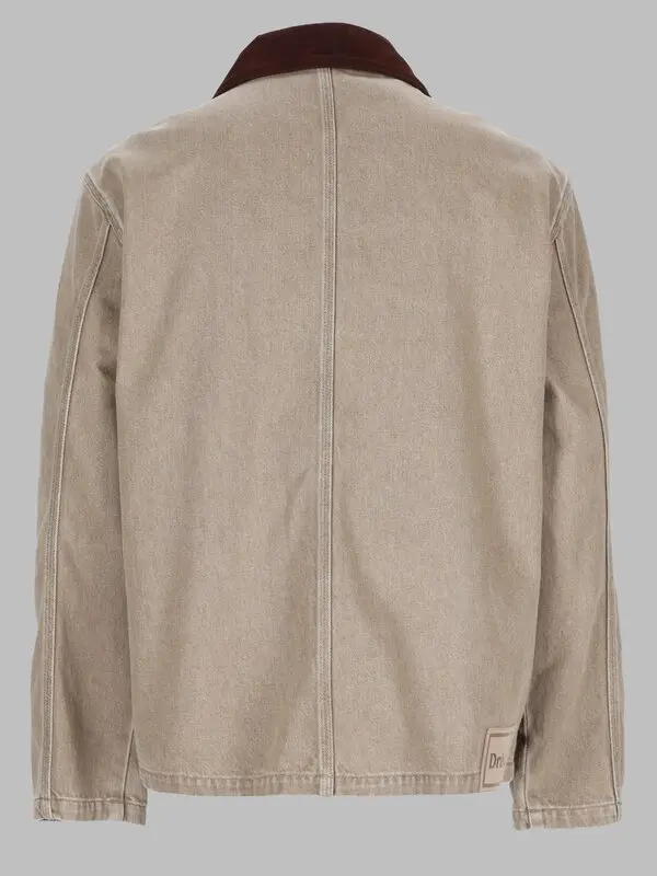 Drole De Monsieur Giacca In Denim Con Zip