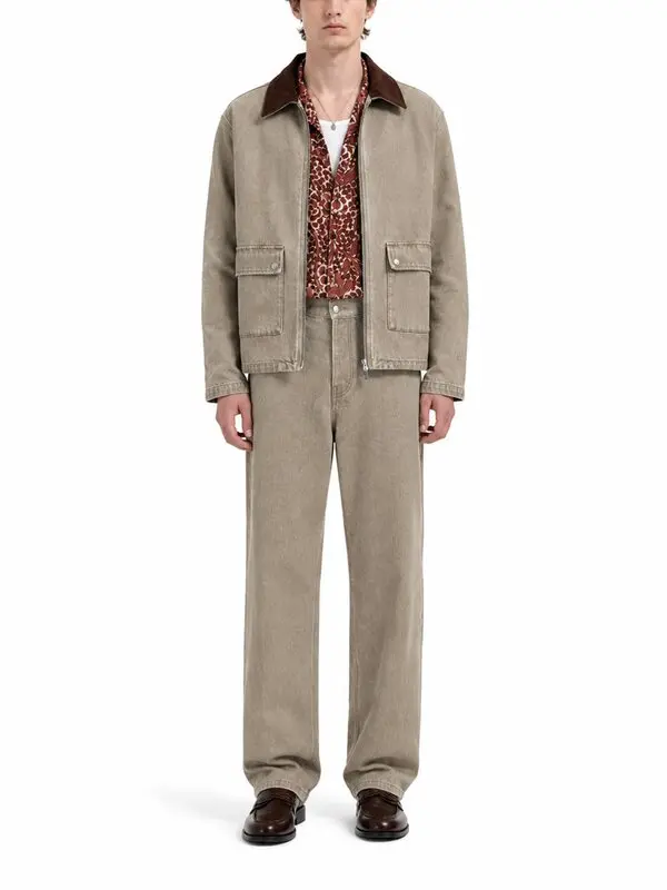 Drole De Monsieur Giacca In Denim Con Zip