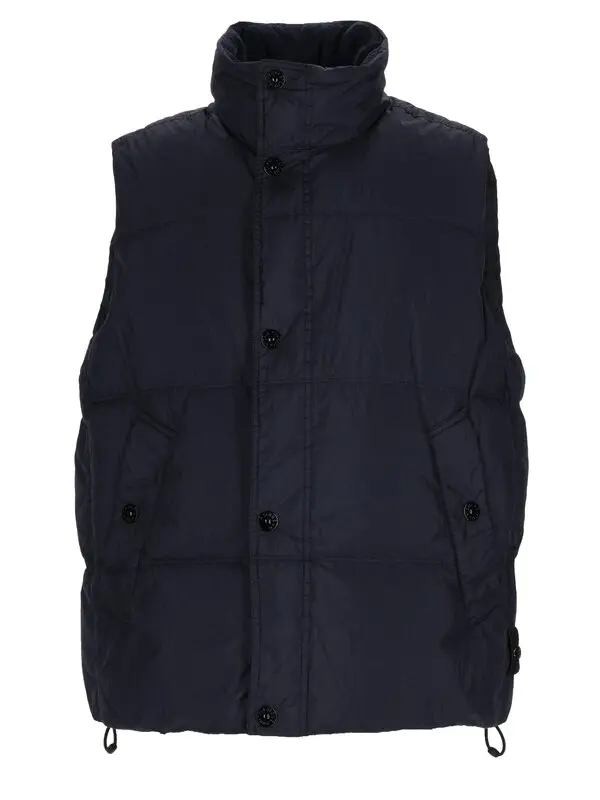 Stone Island Wind-resistant Water-repellent Down Gilet - Blue