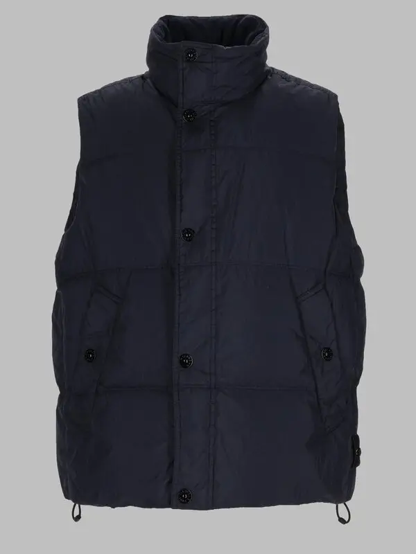 Stone Island Wind-resistant Water-repellent Down Gilet - Blue