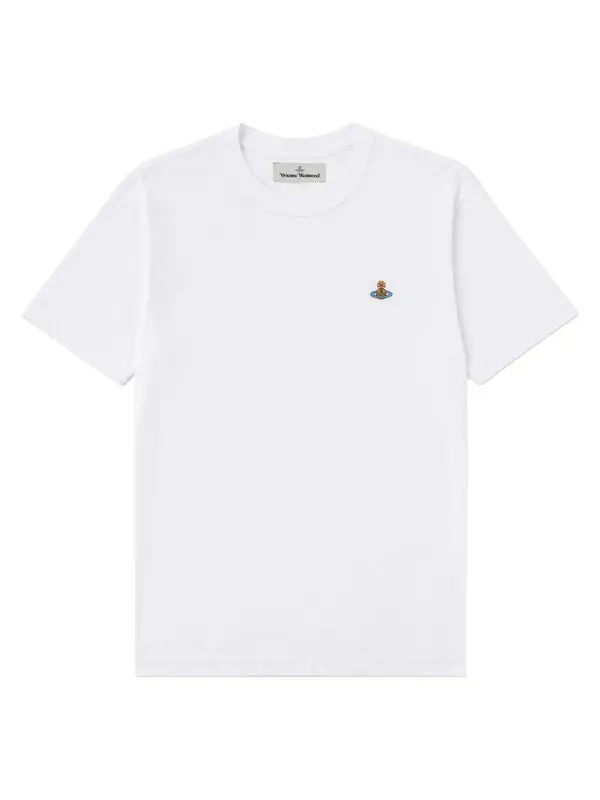 VIVIENNE WESTWOOD T-shirt Con Logo - White
