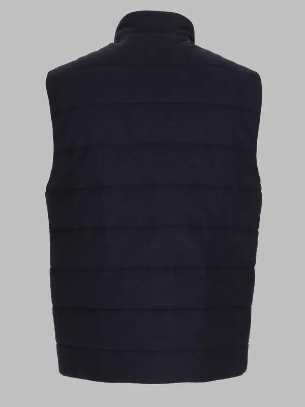 FAY Gilet In Jersey Tecnico Trapuntato