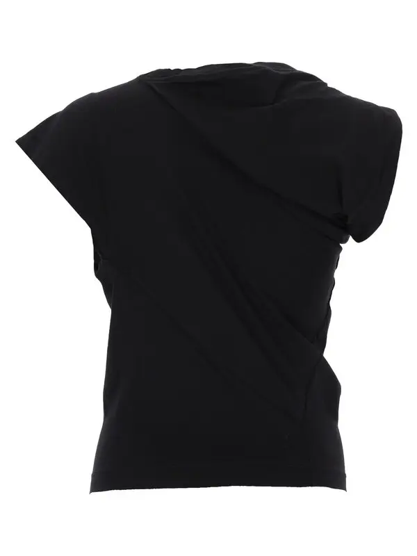 VIVIENNE WESTWOOD Top "hebo" Con Logo - Black