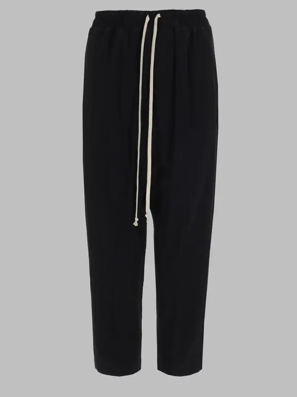 Rick Owens Pantalone "drawstring Astaires" Cropped
