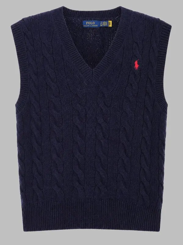 Polo Ralph Lauren Wool And Cashmere Gilet