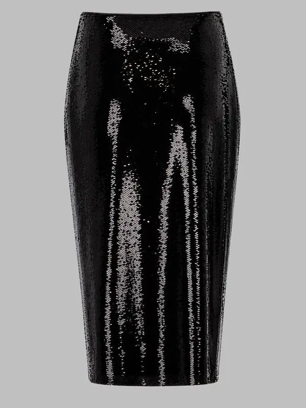 TOM FORD Sequined Midi Skirt