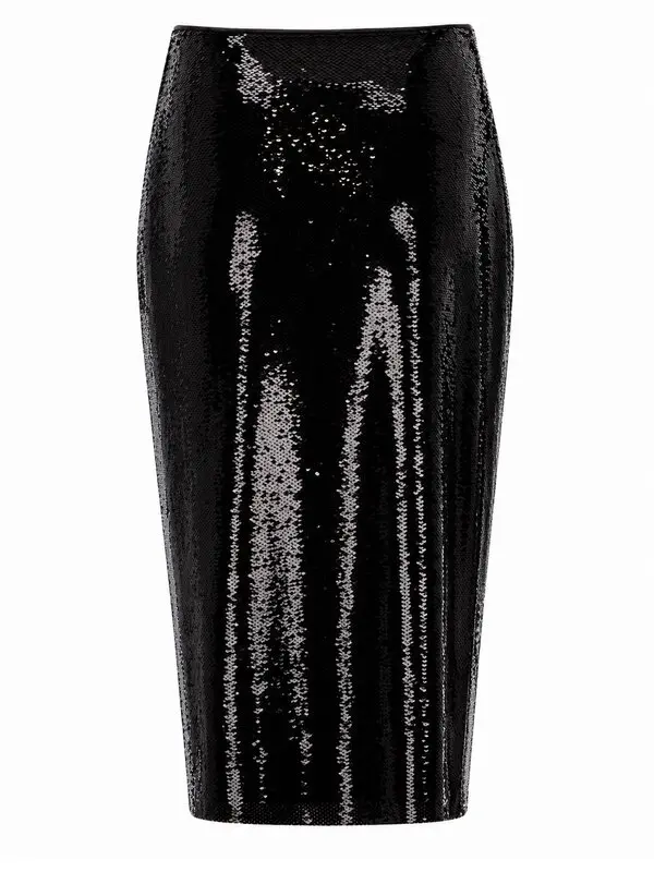 TOM FORD Sequined Midi Skirt