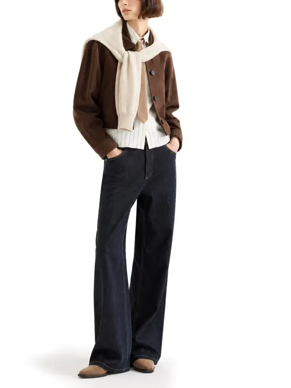 Brunello Cucinelli Cotton Denim Jeans - Blue