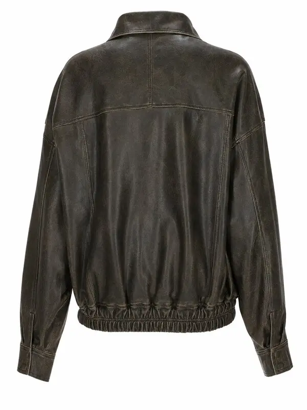 ALYSI Bomber In Pelle