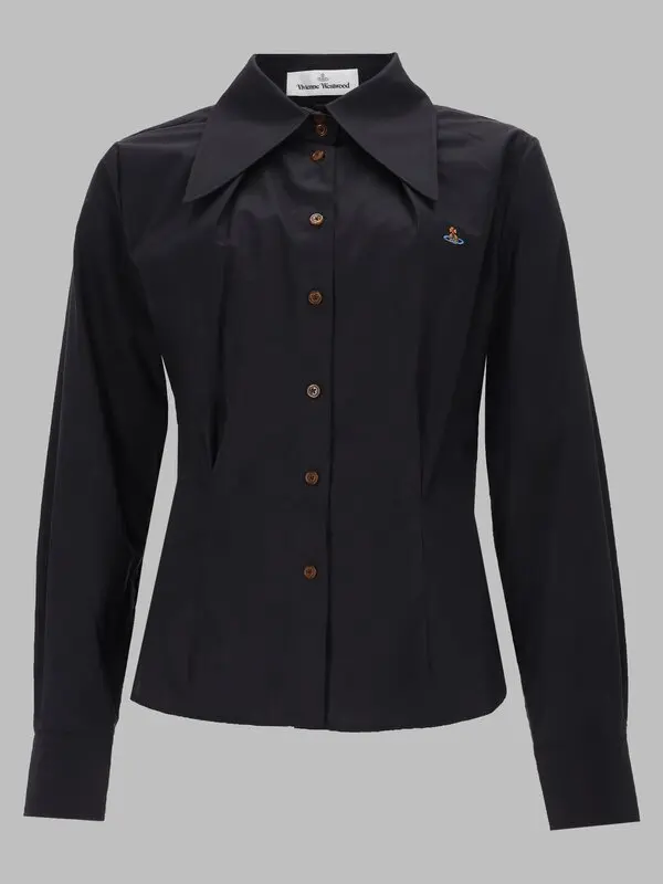 VIVIENNE WESTWOOD Camicia "violin" Con Logo