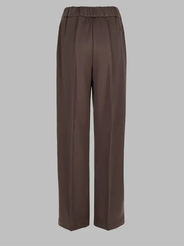 Moncler Pantalone Sportivo In Pile Tecnico
