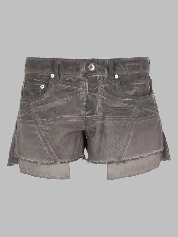 Rick Owens Shorts "lana Cut Offs" In Denim