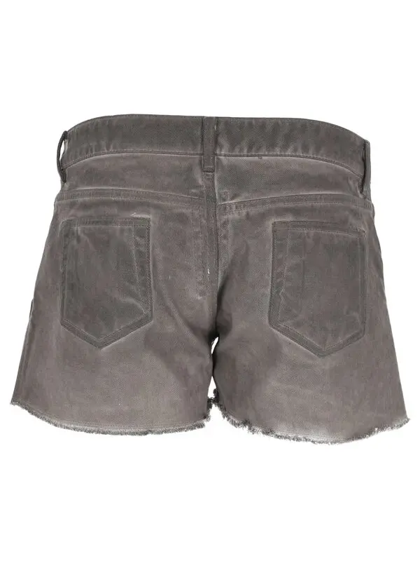 Rick Owens Lana Cut Offs Denim Shorts