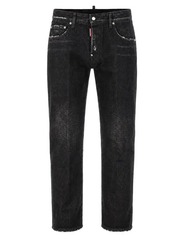 Dsquared2 Jeans Cinque Tasche In Denim
