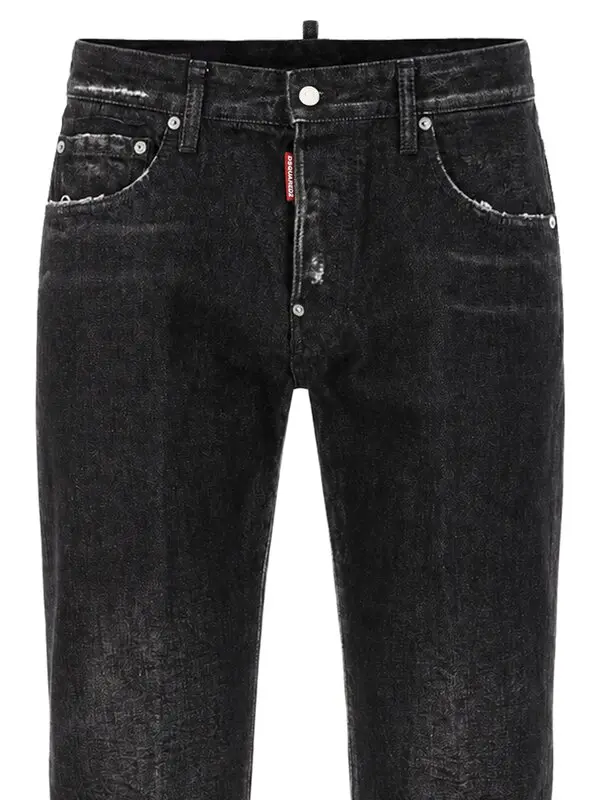 Dsquared2 Jeans Cinque Tasche In Denim