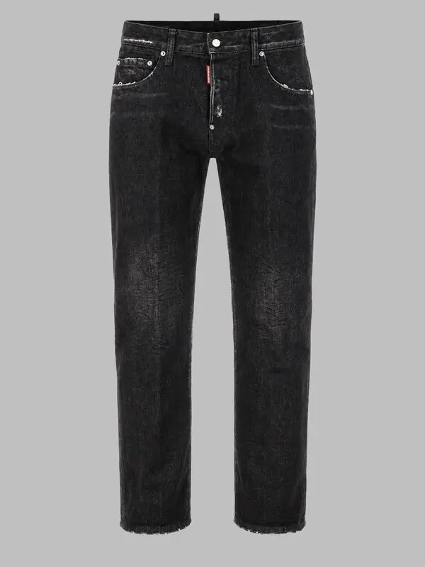 Dsquared2 Jeans Cinque Tasche In Denim