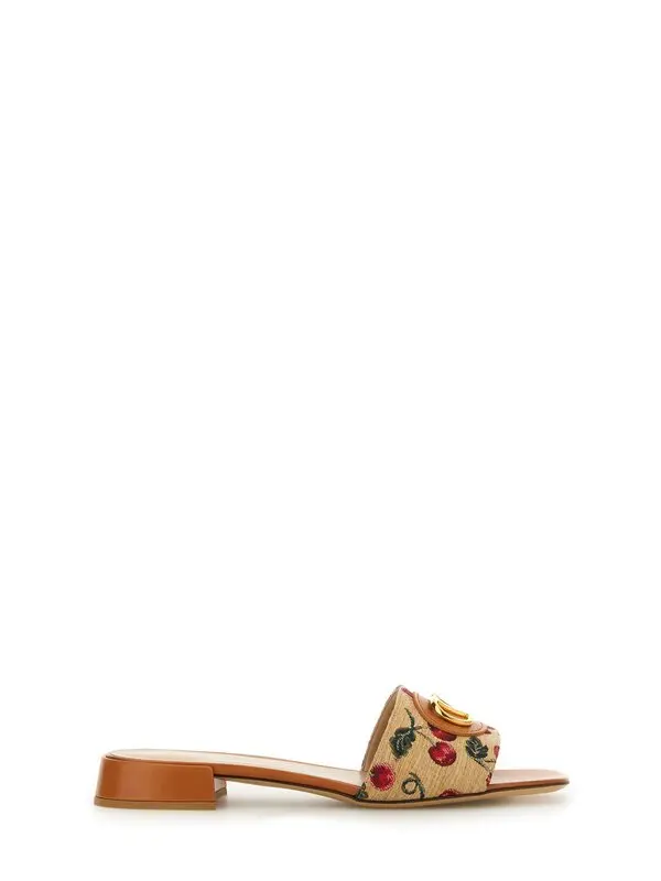 Valentino Garavani Slide Sandal "vlogo Signature