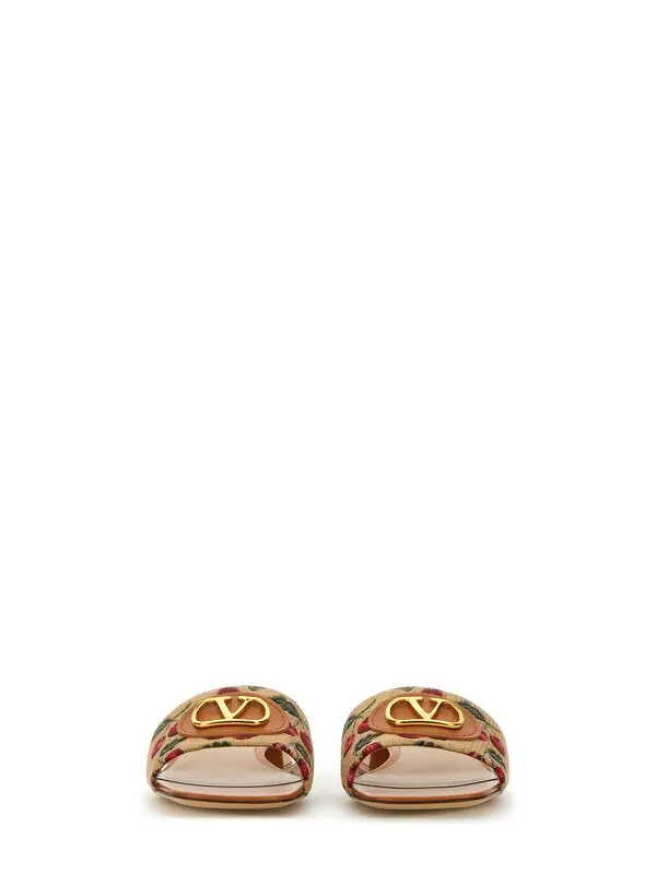 Valentino Garavani Slide Sandal "vlogo Signature