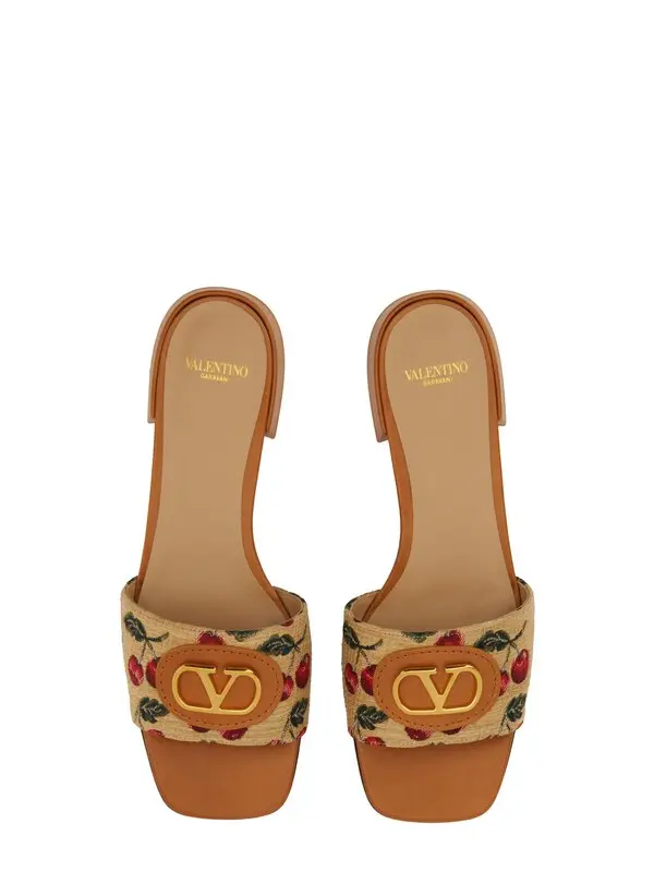 Valentino Garavani Slide Sandal "vlogo Signature