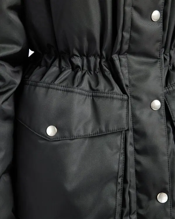Prada Drawstring Buttoned Down Jacket