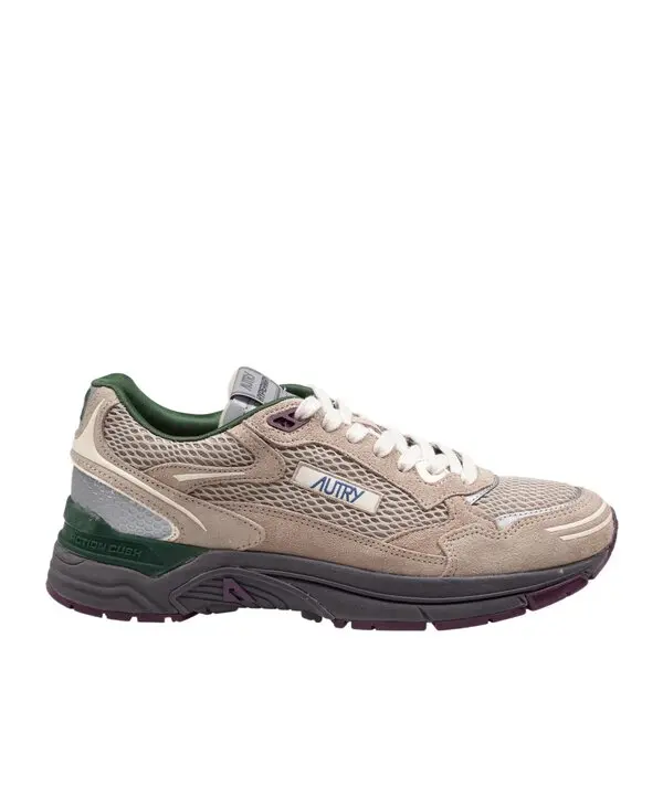 AUTRY Hyperway Mesh-panel Lace-up Sneakers