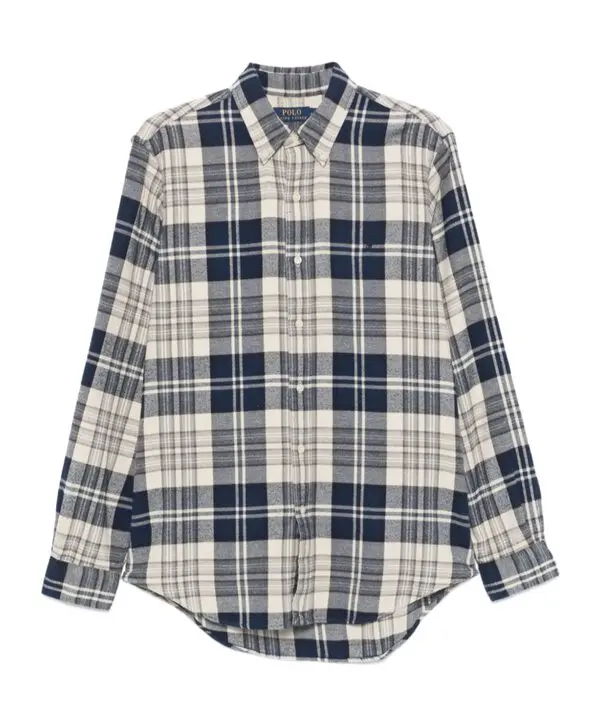 Polo Ralph Lauren Checked Button-up Shirt - Gray