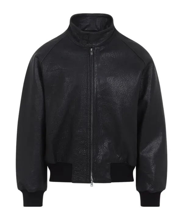 Studio Nicholson Over Leather Jacket