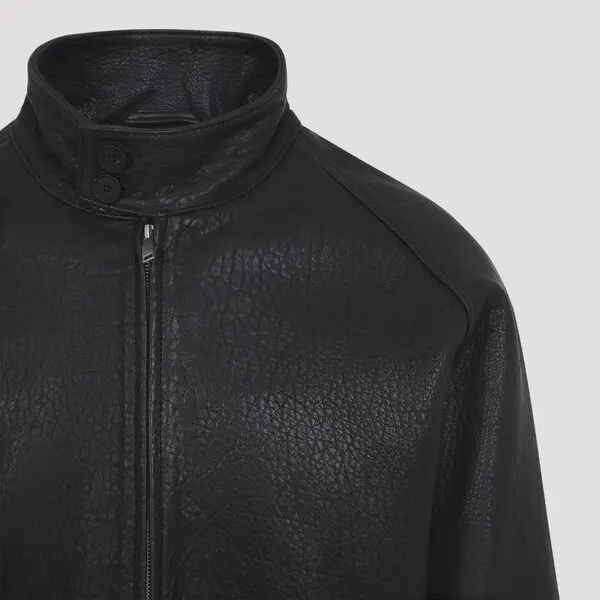 Studio Nicholson Over Leather Jacket