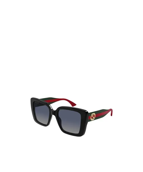 Gucci Square Frame Sunglasses - Black