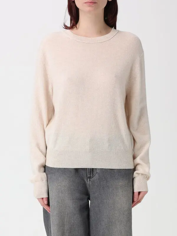 LISA YANG Greer Ribbed Knit Sweater - Nude