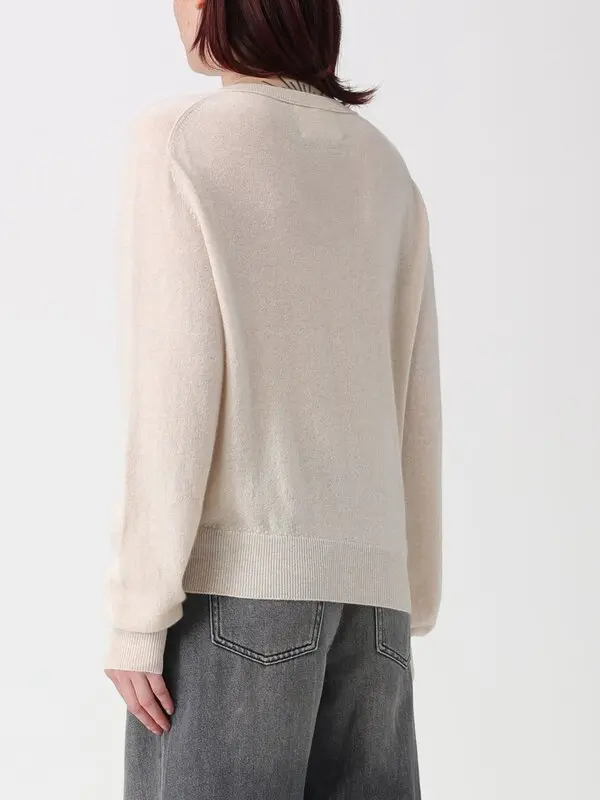 LISA YANG Greer Ribbed Knit Sweater - Nude