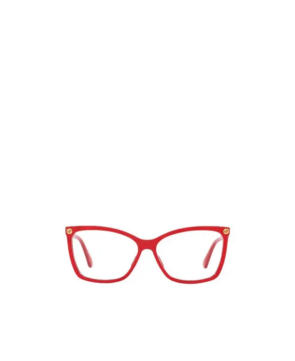 Gucci Cat-eye Frame Glasses - Red