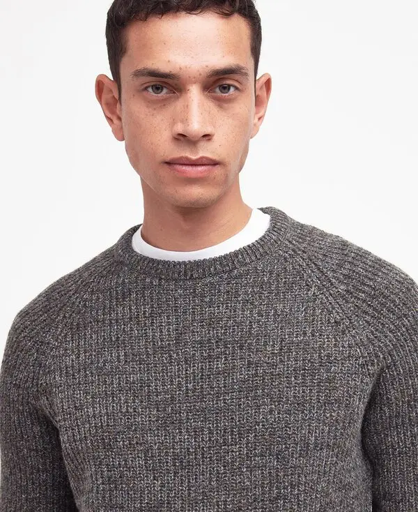 Barbour Logo-patch Crewneck Jumper