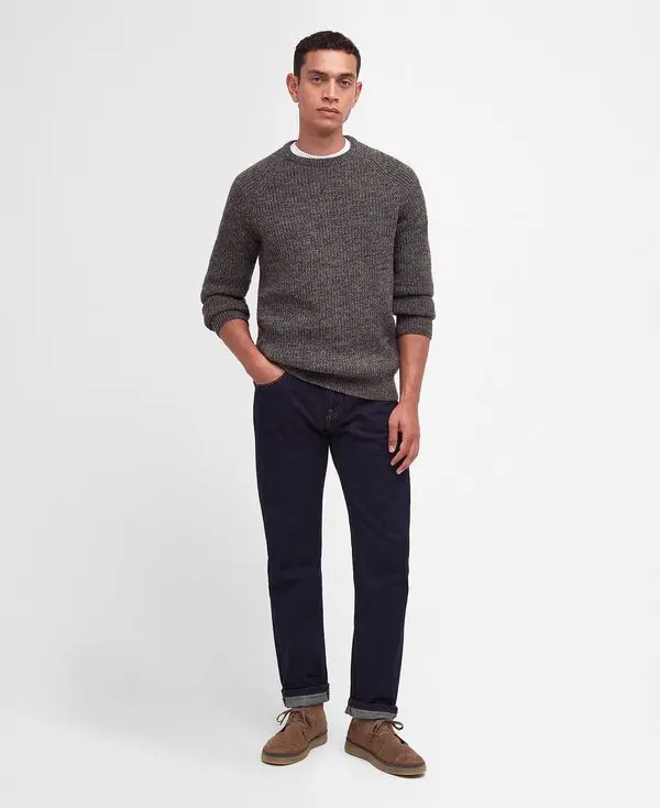 Barbour Logo-patch Crewneck Jumper