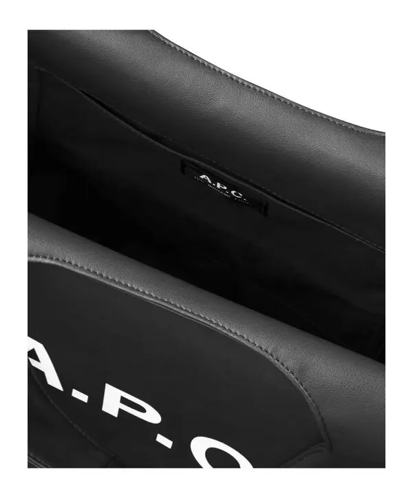 A.p.c. Ninon Top Handle Bag - Black